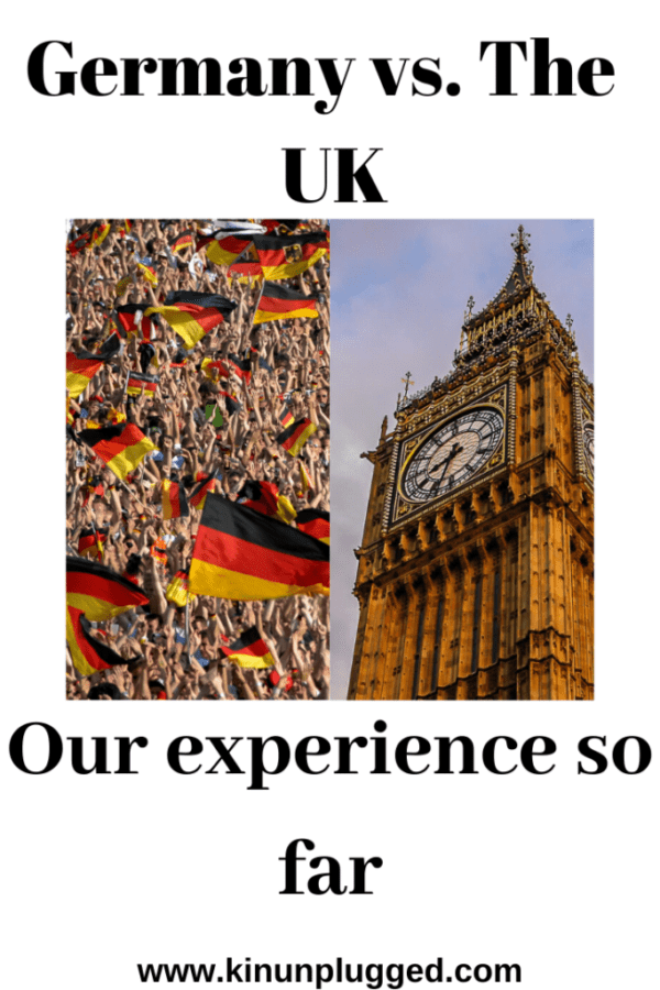 England vs Germany: Our honest experience so far - Kin Unplugged