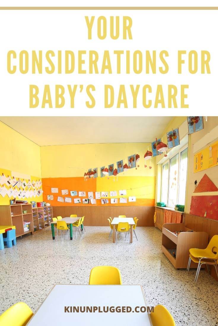 What to watch out for when choosing the right daycare - Kin Unplugged