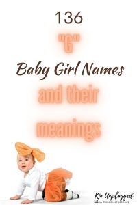 Get Inspired: 150+ Gorgeous Girl Names Starting with G for Your Little ...