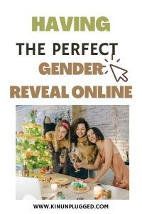 Virtual Gender Reveal Games: 6 of the Best! - Kin Unplugged